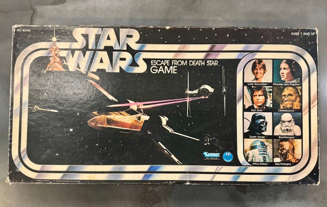 Star Wars Escape from Death Star Board Game (1977) – The Curious Crow ...
