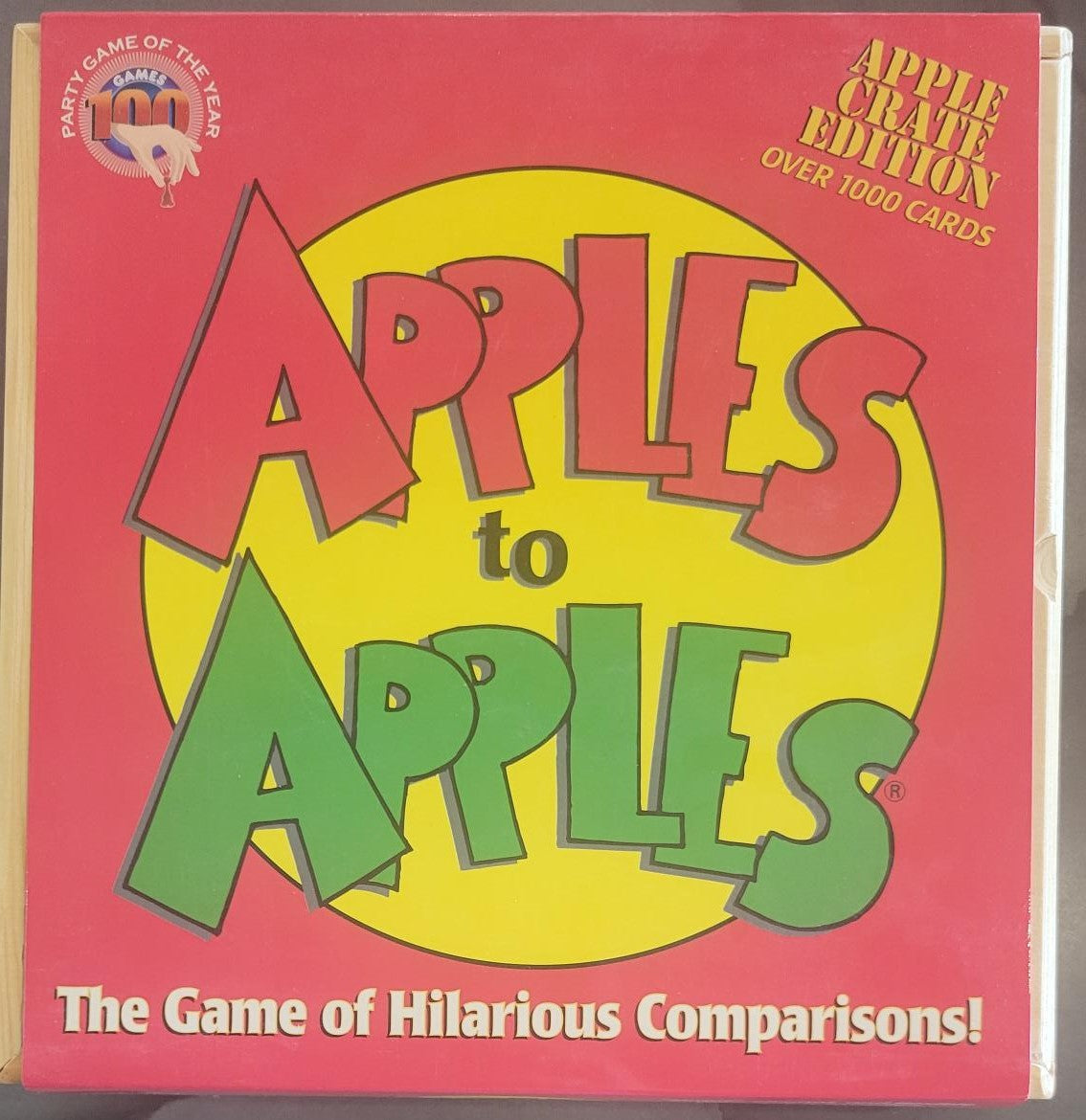 Apples to Apples (Apple Crate Edition) (2003) – The Curious Crow Company