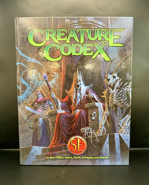 Creature Codex 5E (2018) – The Curious Crow Company