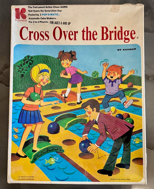 Vintage Cross Over the Bridge Board Game (1970) – The Curious Crow Company