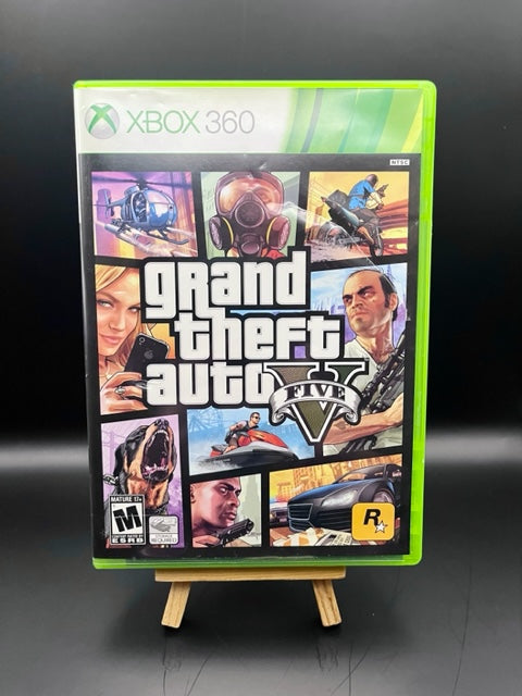 XBOX 360 Grand Theft Auto V (Complete) – The Curious Crow Company