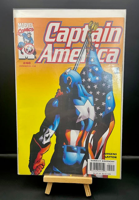 Captain America #40 (2001) – The Curious Crow Company