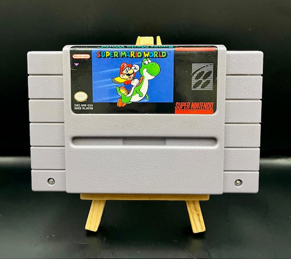 SNES Super Mario World – The Curious Crow Company