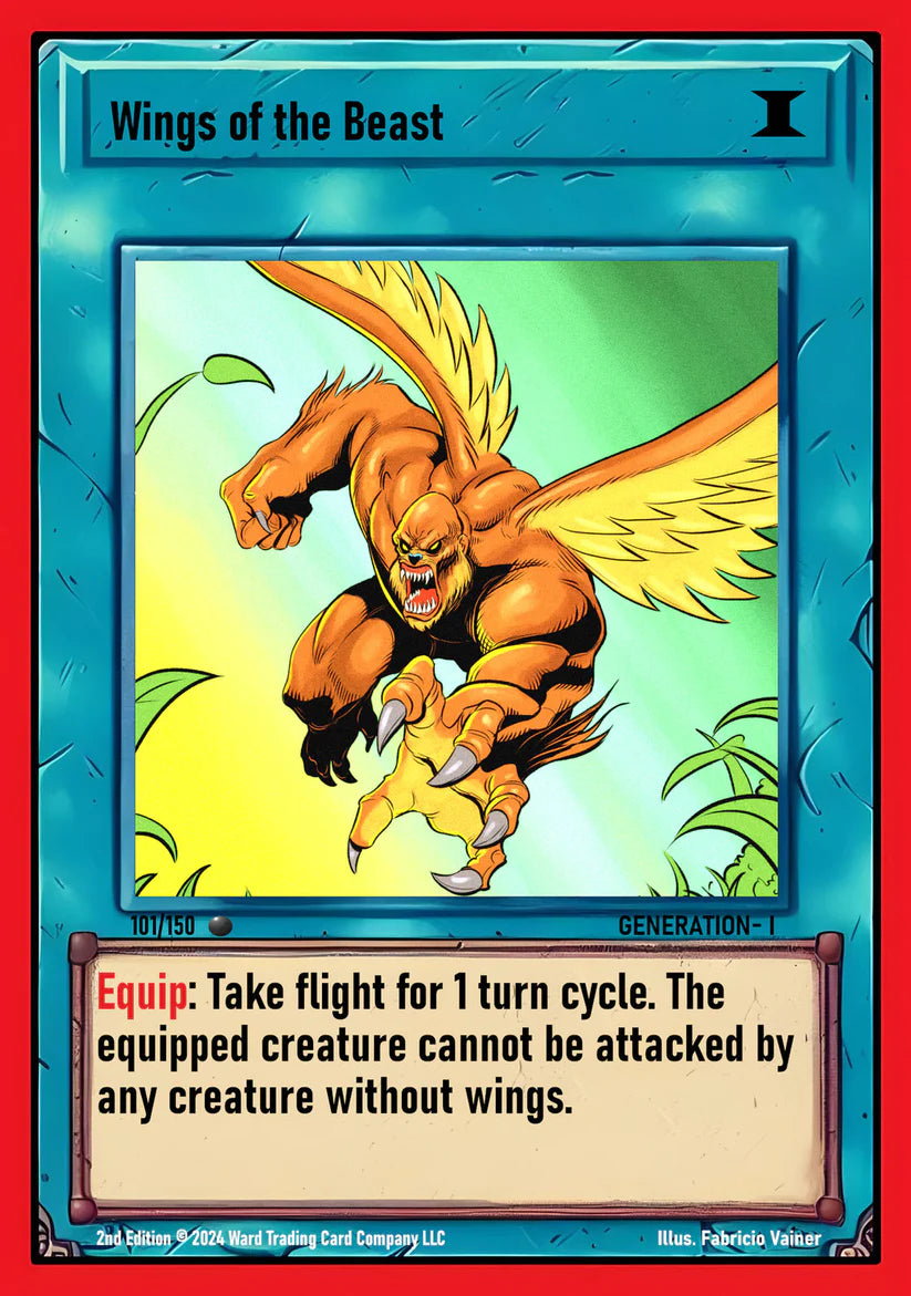 Wings of the Beast #101 Ward Gen I – The Curious Crow Company