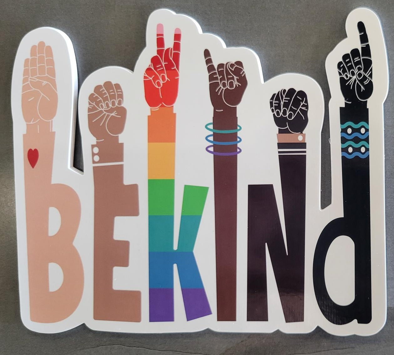 Be Kind Sticker – The Curious Crow Company