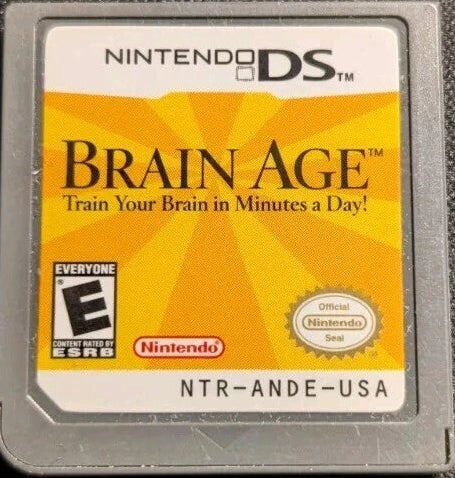 DS Brain Age – The Curious Crow Company