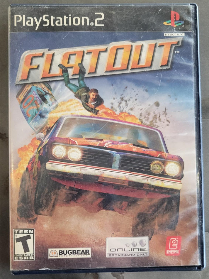 PlayStation 2 Flatout (Complete) – The Curious Crow Company