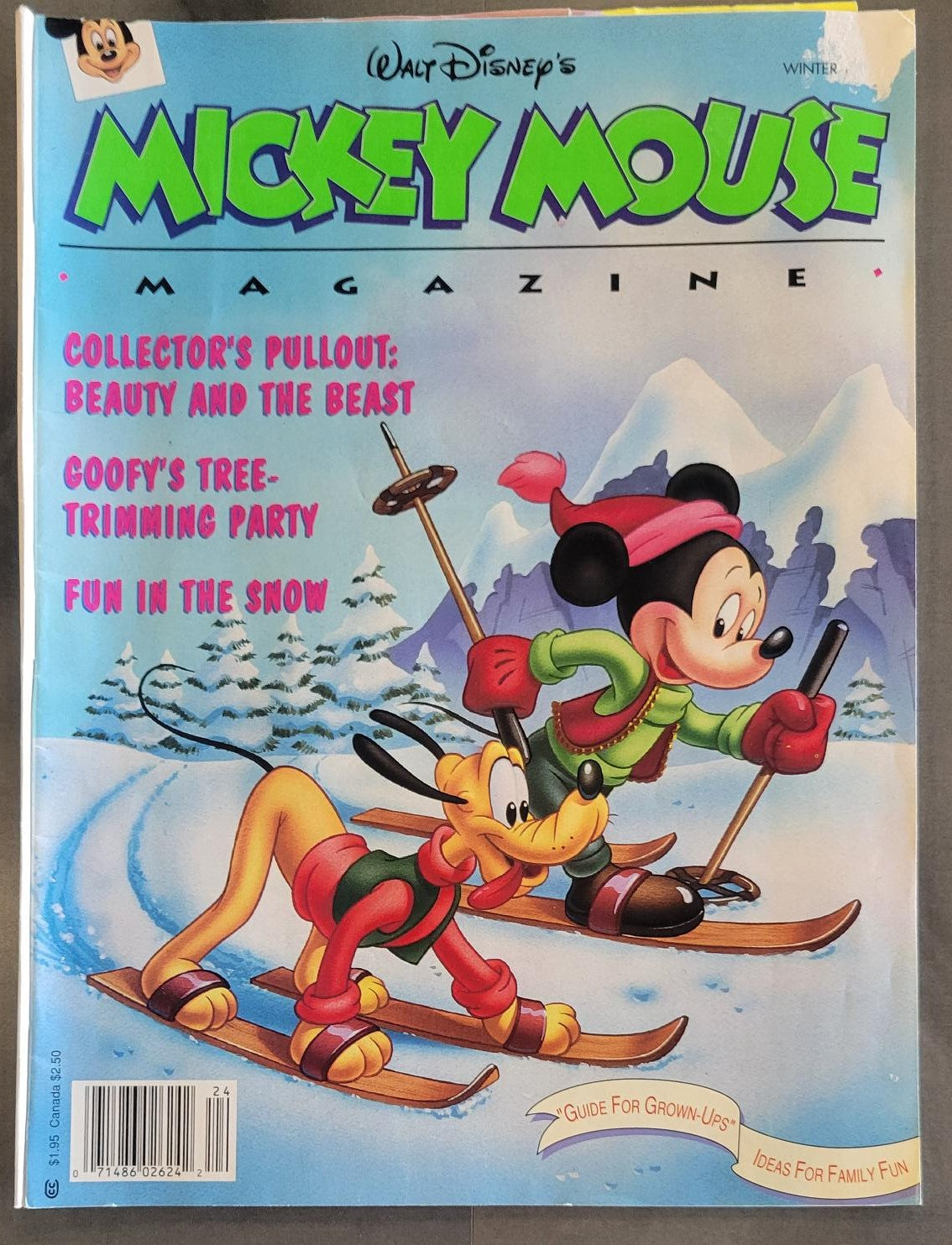 Mickey Mouse Magazine Winter 1992 – The Curious Crow Company