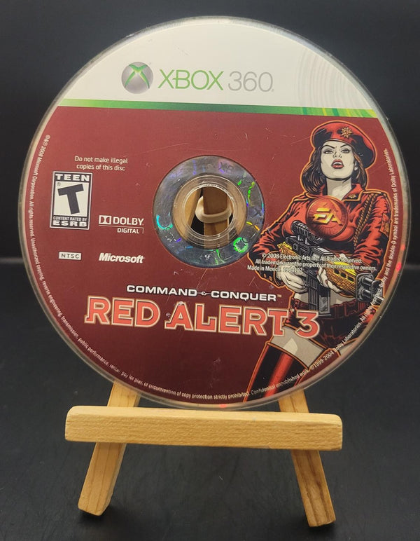 XBOX 360 Command & Conquer Red Alert 3 (Disc Only) – The Curious Crow ...