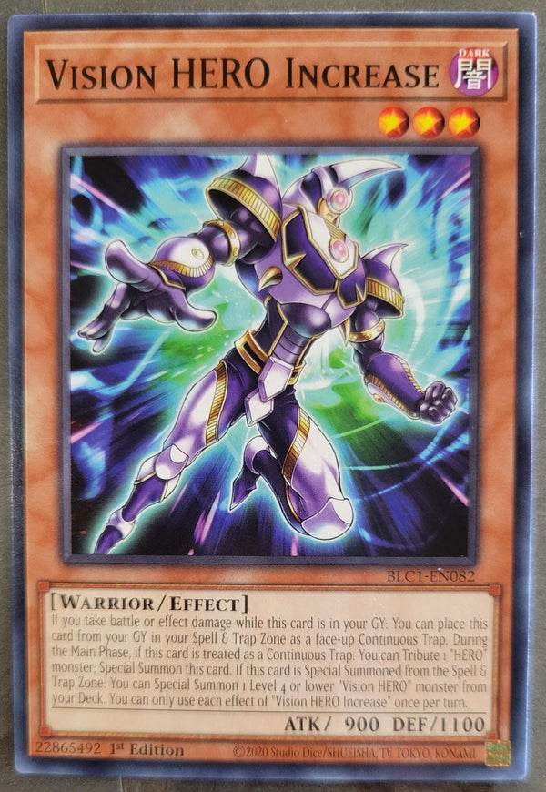 Vision HERO Increase Battles of Legend Chapter 1 EN082 – The Curious ...